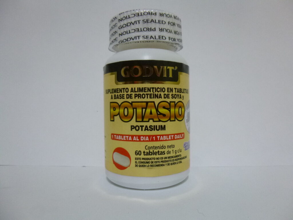 Potasio Tabletas | Orgánicos y Naturales