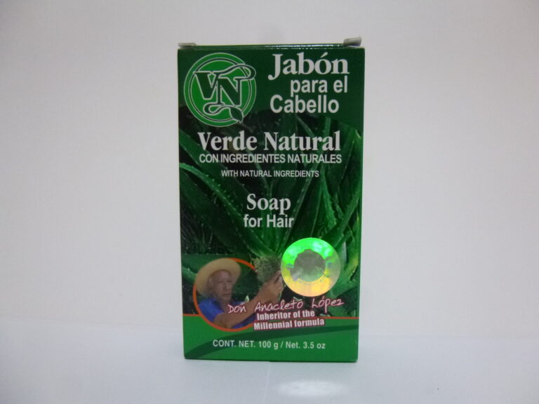 Jabón Verde para el Cabello | Orgánicos y Naturales